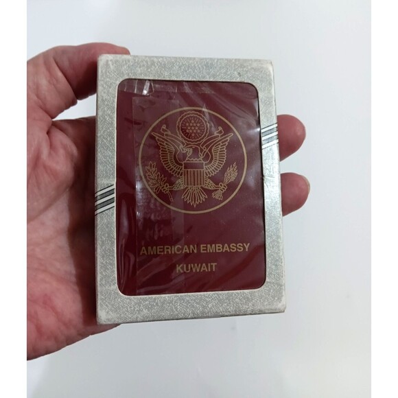 Games | Rare American Embassy Kuwait Most Wanted Playing Cards Sealed ...